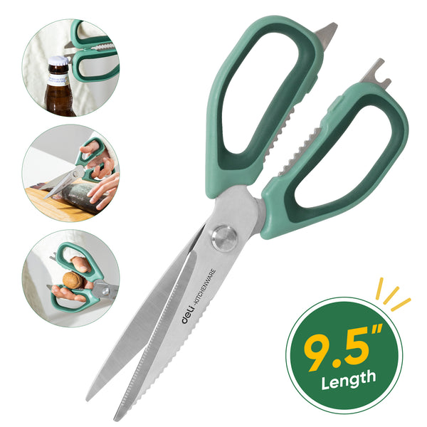 Deli Kitchen Scissor 5 in 1,Kitchen Shears Heavy Duty Kitchen Scissors ...